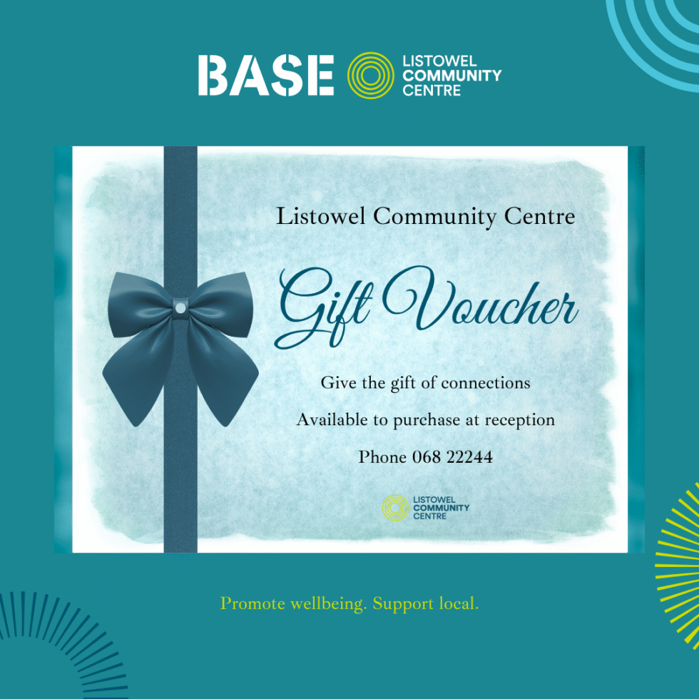 Gift Vouchers | BASE Gym & Listowel Community Centre - Listowel ...